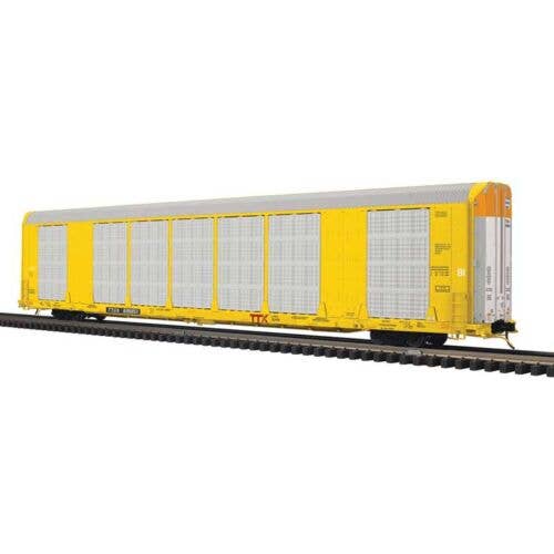 Atlas O - Gunderson Multi-Max(TM) Auto Rack - 3-Rail - Ready to Run - Master(R) - TTX (yellow ...
