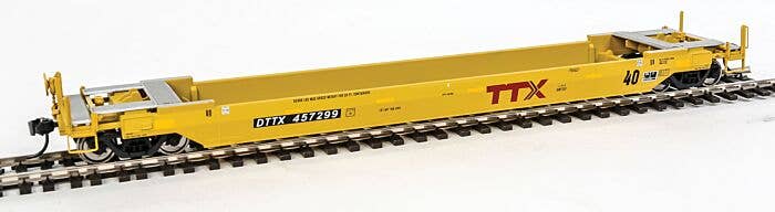 Walthers - Gunderson Rebuilt All-Purpose 40' Well Car - Ready-to-Run - Trailer-Train DTTX ...