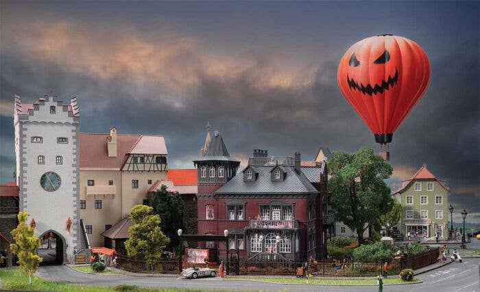 Faller - Halloween Promotional Set - Kit - Haunted Mansion, Jack o ...