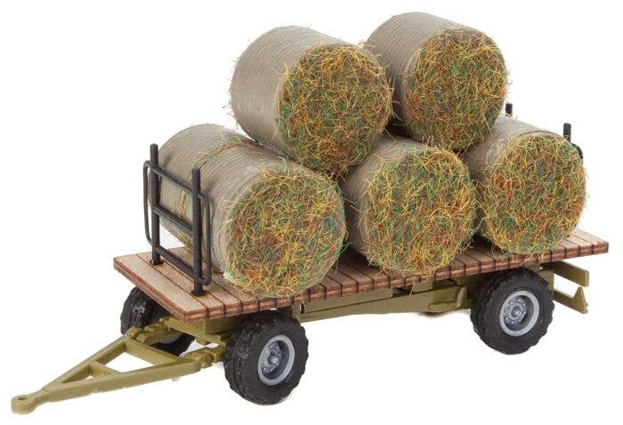 Walthers - Hay Trailer with Load - Kit - 949-4192