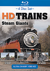Topics Ent - HD Trains Blu-Ray DVD - Steam Giants 4 Disc Set 4 Hours ...