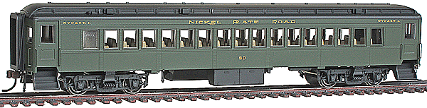 Con-Cor - Heavyweight 65' Branchline Coach w/Lights - Ready to Run ...
