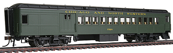 Con-Cor - Heavyweight 65' Branchline Combine w/Lights - Ready to Run ...