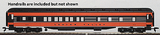 IHC - Heavyweight 8-1-2 Sleeper - Lehigh Valley "Asa Packer" - 348-49366
