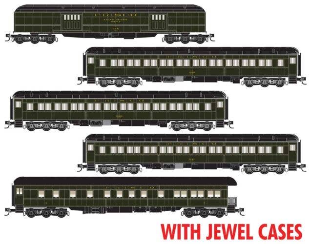 MicroTrain - Heavyweight Baggage, 3 Paired Window Coach, Business Car ...