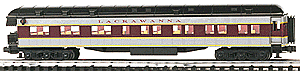 K-Line - Heavyweight DL&W Passenger Set - Observation, Pullman, 2 Coaches, Diner and RPO - 401-44382