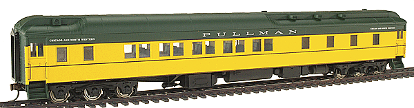 Walthers - Heavyweight Pullman 10-1-2 Sleeper - Ready to Run - Chicago & North Western(TM) - 932 ...