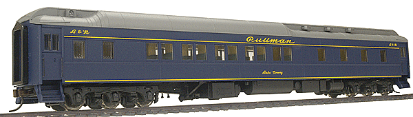 Walthers - Heavyweight Pullman 10-1-2 Sleeper - Ready to Run - Louisville & Nashville - 932-10566