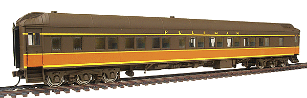 Walthers - Heavyweight Pullman 10-1-2 Sleeper - Ready to Run - Illinois Central - 932-10567