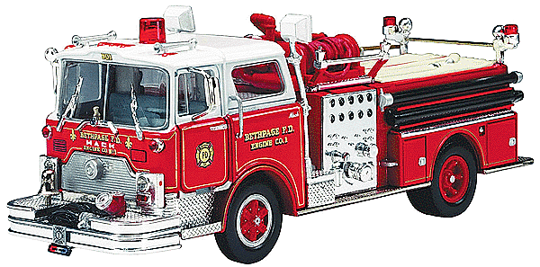 Corgi - Heroes Under Fire(tm) Emergency - Fire Dept. Vehicles - Mack CF ...