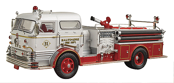 Corgi - Heroes Under Fire(tm) Emergency Fire Dept. Vehicles - Mack - C ...
