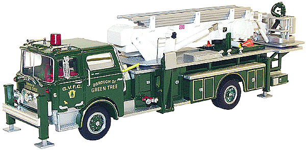 Corgi - Heroes Under Fire(tm) Emergency - Fire Dept. Vehicles - Mack CF ...
