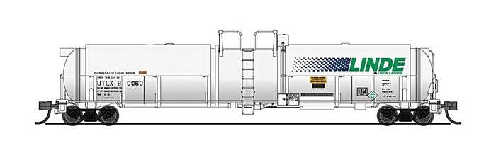 BLI - High-Capacity Cryogenic Tank Car - Ready to Run - Linde (white ...