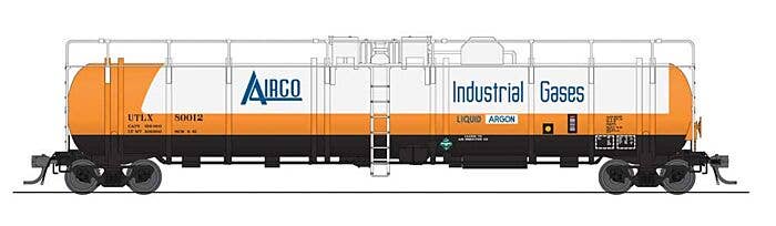 BLI - High-Capacity Cryogenic Tank Car - Ready to Run - AirCo (orange ...