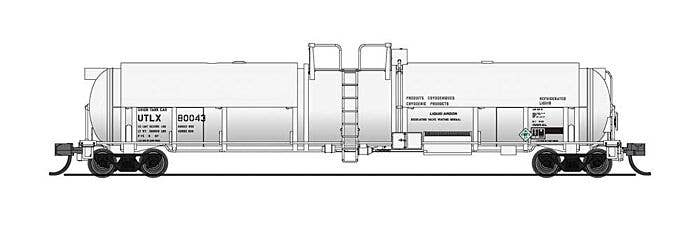 BLI - High-Capacity Cryogenic Tank Car - Ready to Run - UTLX (white ...