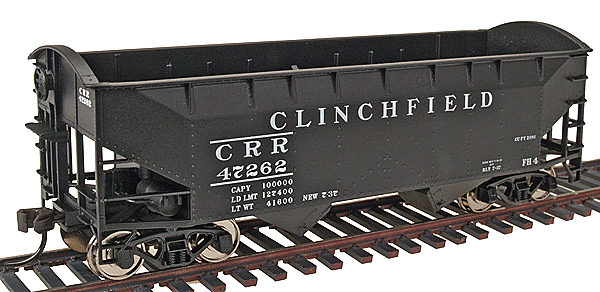 Atlas Trnm - HO Trainman(R) 2-Bay Offset Side Hopper - Round End ...