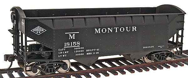 Atlas Trnm - HO Trainman(R) 2-Bay Offset Side Hopper - Round End ...