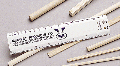 Midwest - Hobby & Craft Ruler - 472-1125