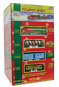Model Pwr - Holiday Spirit Train Set - MetalTrain - 490-835