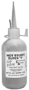 SAT - Hot Stuff Super T Adhesive - 2oz 59.1mL - 639-508