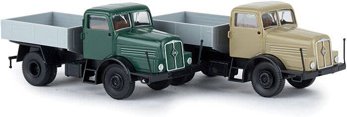Brekina - IFA Z 6 Low-Side Delivery Truck - Assembled - Various Colors ...