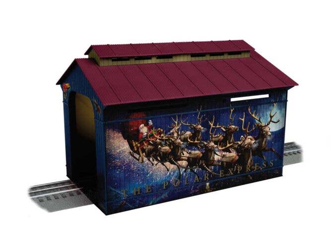 Lionel - Illuminated Covered Bridge - The Polar Express(TM) - Assembled ...