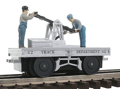 IndustRail - Industrial Rail(R) Hand Car Powered 3-Rail - Track ...
