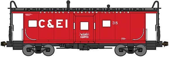 Bluford - International Car Bay Window Caboose Phase 2 - Ready to Run ...