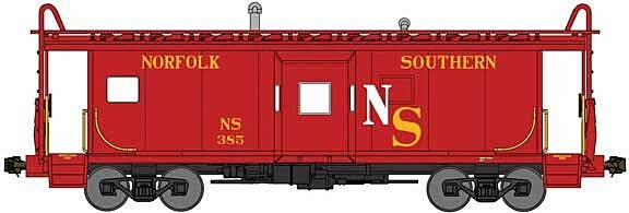 Bluford - International Car Bay Window Caboose Phase 2 - Ready to Run ...
