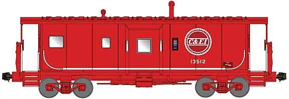 Bluford - International Car Bay Window Caboose Phase 2 - Ready to Run ...