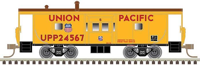 Atlas - International Steel Bay Window Caboose - Ready to Run - Union ...