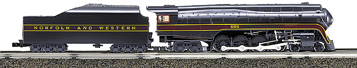 Lionel - J Class 4-8-4 Steam Locomotive - Norfolk & Western #606 - 434 ...
