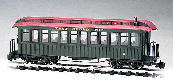 Bachmann - Jackson Sharp Coach w/Metal Wheels & Track Powered Lighting ...