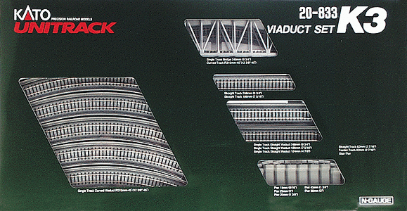 Kato - K3 Viaduct Track Set - 381-20833