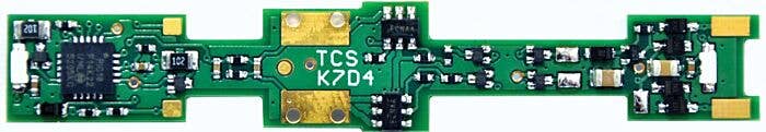 TCS - K7D4 4-Function Drop-In DCC Decoder - Fits Kato Siemens ACS-64 and EMD SDP40F - 745-1673