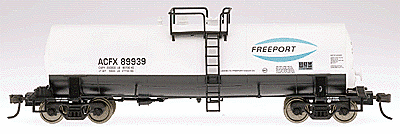 Atlas - Kaolin Tank Car - Freeport #89939 - 150-17103