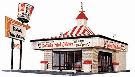 Life-Like - Kentucky Fried Chicken(R) Drive-In - Kit - 8-3/8 x 4-1/4 ...