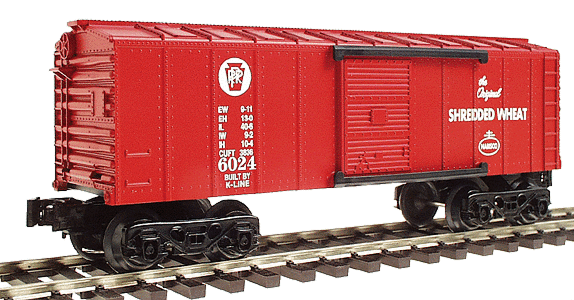 K-Line - Keystone Keepsake Boxcar - Pennsylvania Railroad w/Shredded ...