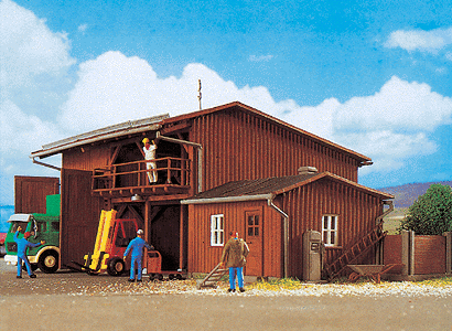 Kibri - Kibri 50th Anniversary Model Kits - Warehouse 8-5/8 x 4-3/8 x 3 ...