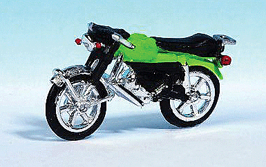 Noch - Kreidler Florett RS Motorcycle - Green, Black, Chrome - 528-16420