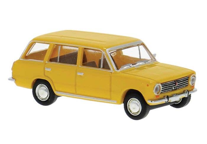 Brekina - Lada 2102 Kombi Station Wagon - Assembled - Yellow - 175-27262
