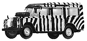 Roco - Land rover zebra strp LR - 625-1720