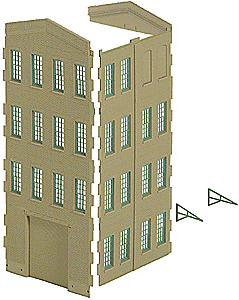 Walthers - Large-Door Wall Section - Cornerstone Modulars(TM) - Kit ...