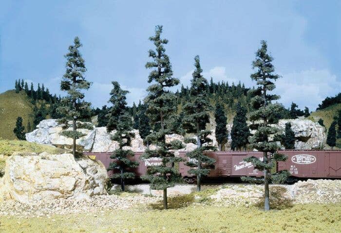 Woodland - Large Tree Kits - Tall Pines 6-9" 15-22.5cm Tall - 785-23