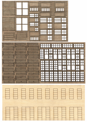 Bar Mills - Laser-Cut Modular Structure Kit - "The 1-Kit" - 171-60102