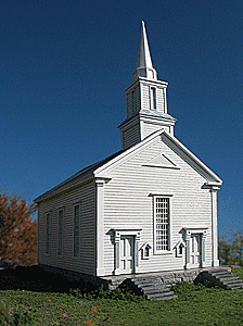 Mountainee - Laser-Cut Wood Structure Kits - New England Country Church ...