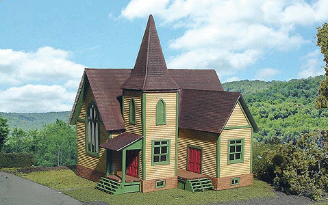 Laser-Art - Laser Art Structure Kits - Church - 181-642