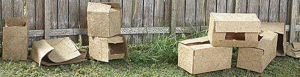 KingMill - Laser Cut Model Kits - Small Quick Boxes - 391-22007