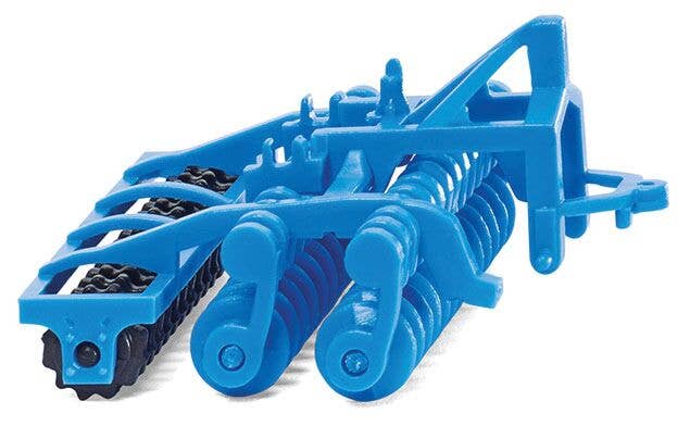 Wiking - Lemken Heliodor 9 Compact Disc Harrow - Assembled - Blue - 781 ...
