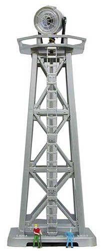 Model Pwr - Lighted Searchlight Tower - Assembled - Includes 2 Figures ...